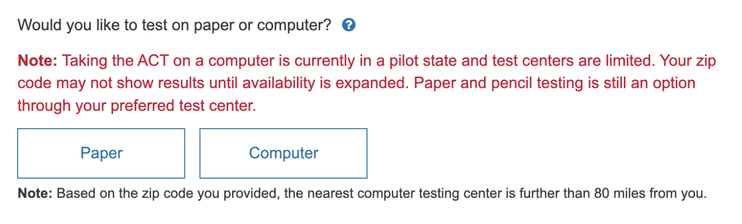 Is the ACT Online? Is the ACT Paper or Digital?